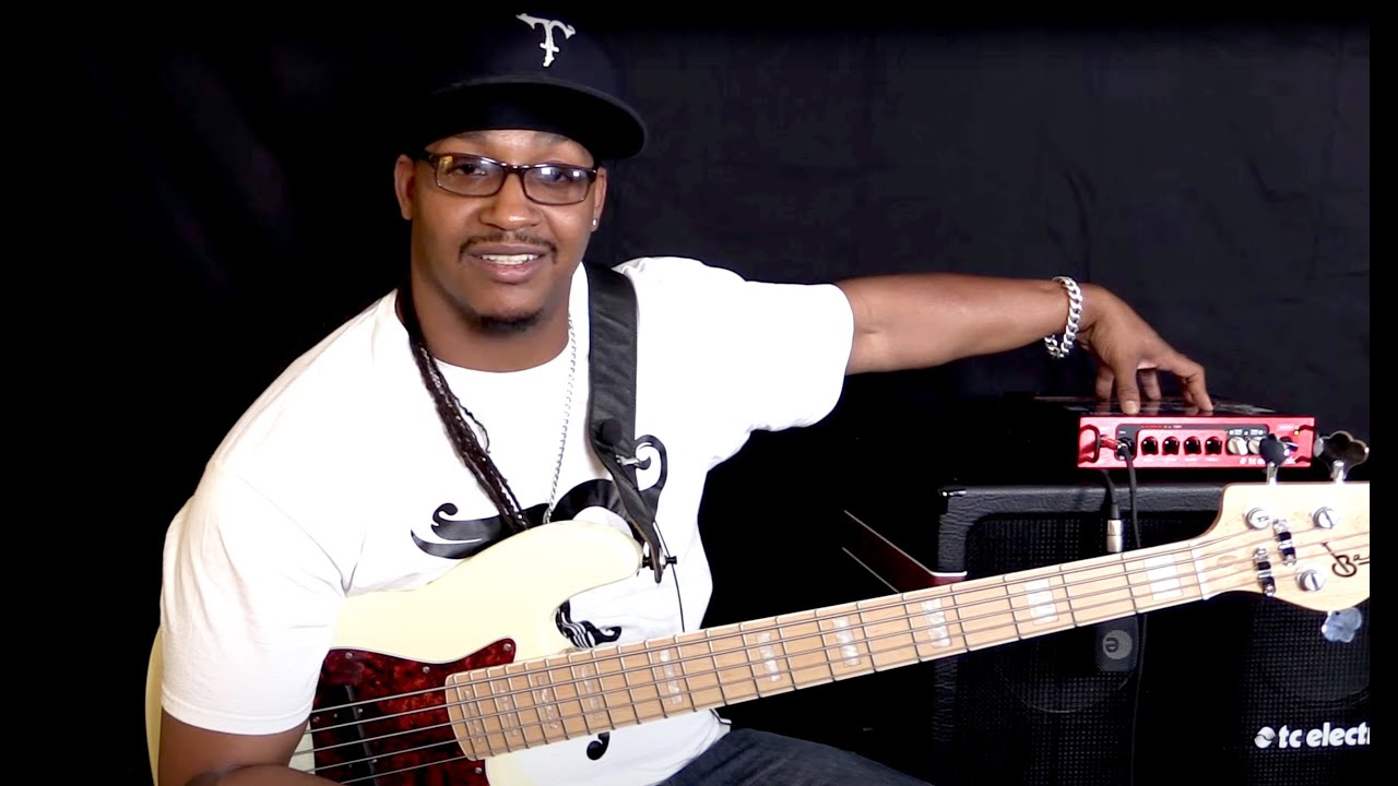 Tres Gilbert (Bobby Brown) - Presents his Bass rig from TC - YouTube