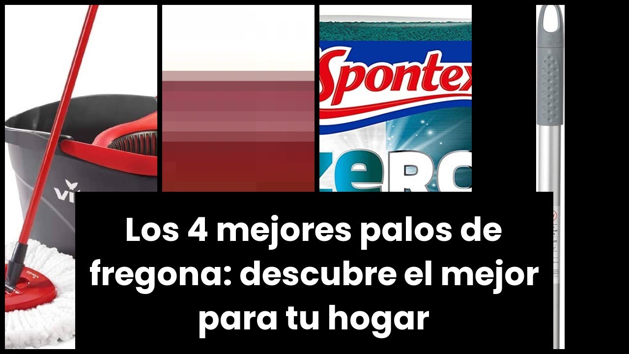 【Palo fregona】Los 4 mejores palos de fregona: descubre el mejor para tu ...