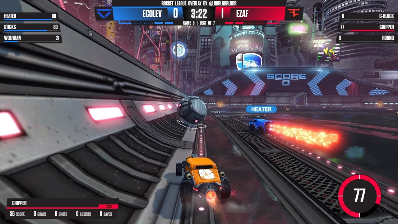 Custom Rocket League Overlay | Showcase 41 - YouTube
