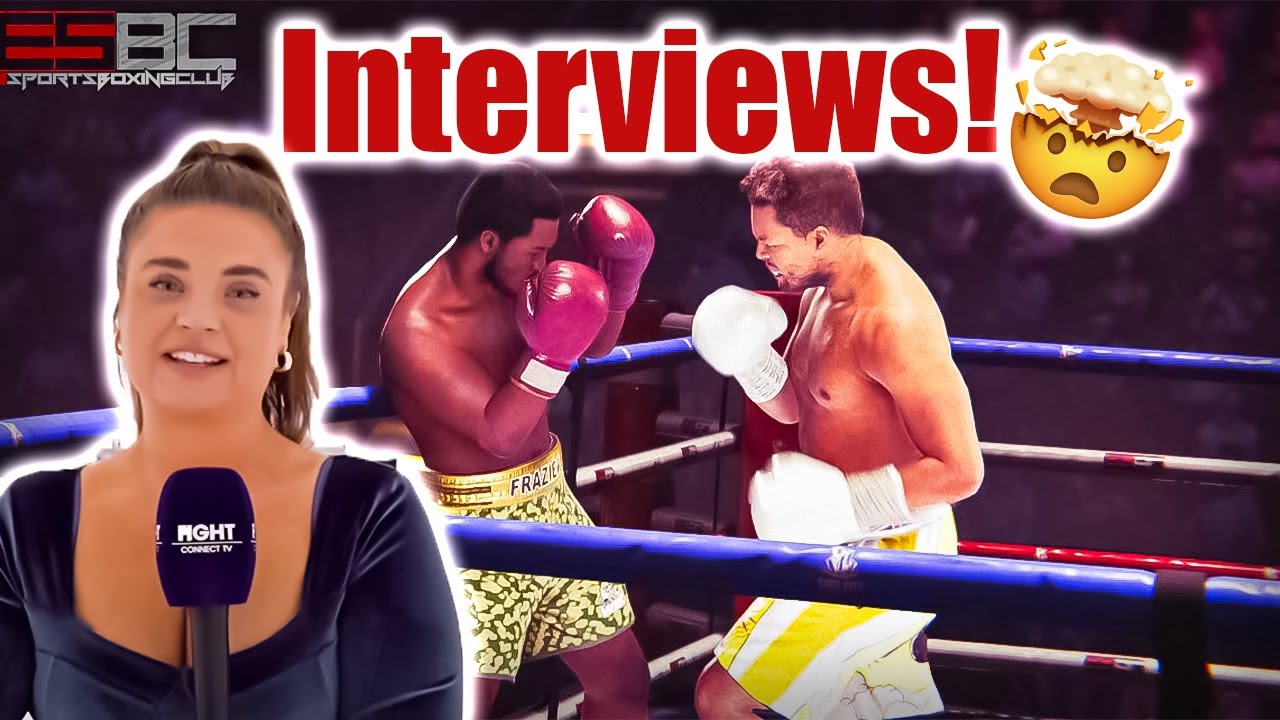 Post Fight interviews confirmed!! for Esports Boxing Club (Boxing Video ...