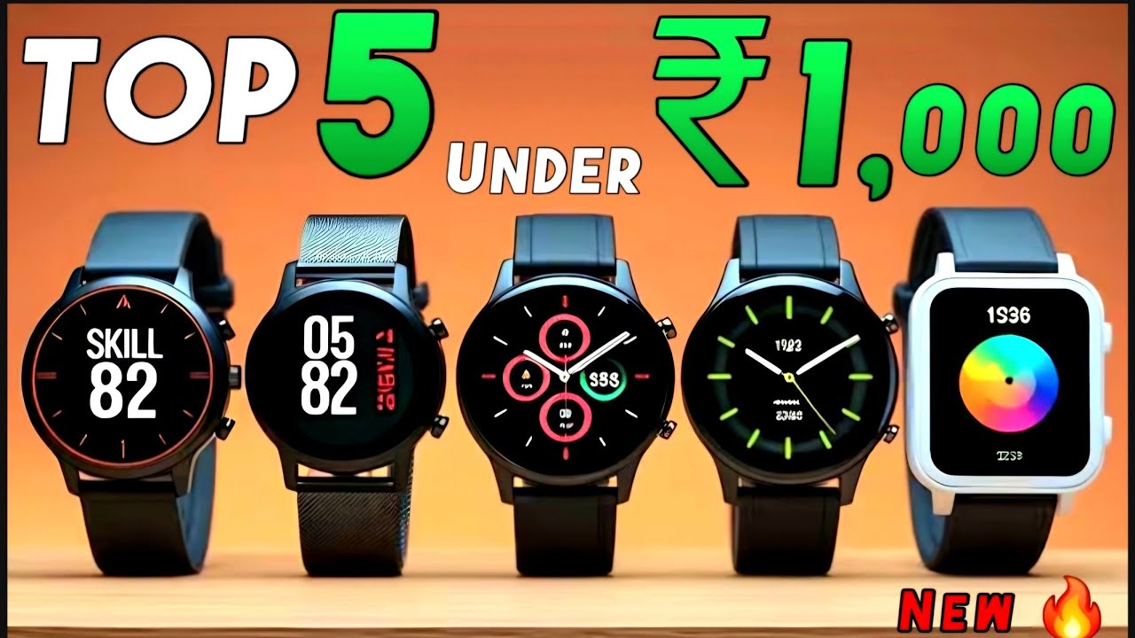 New 2025⚡️Best Smartwatch Under 1000 In 2025 🔥Best Smartwatch Under ...