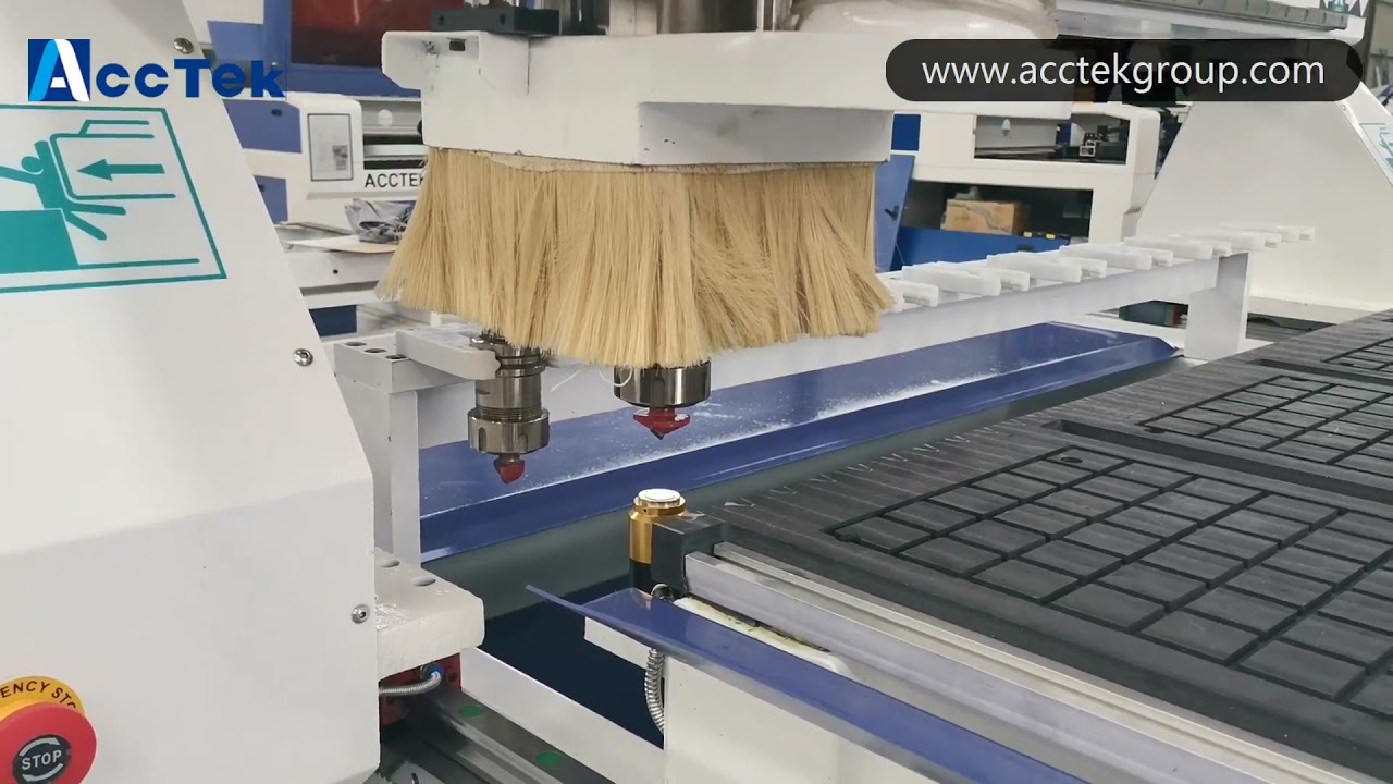 mach3 tool change operate video show for customer - YouTube