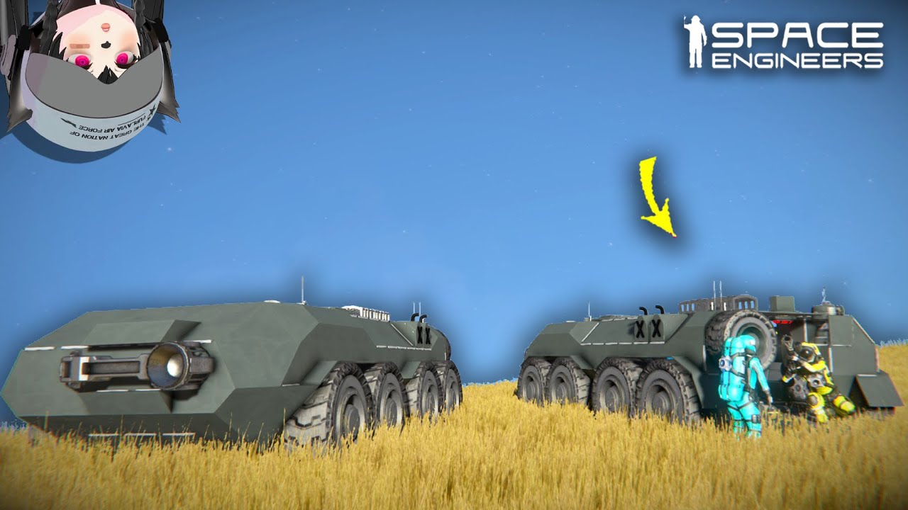 This Troop Transport APC is Very Short, Space Engineers - YouTube