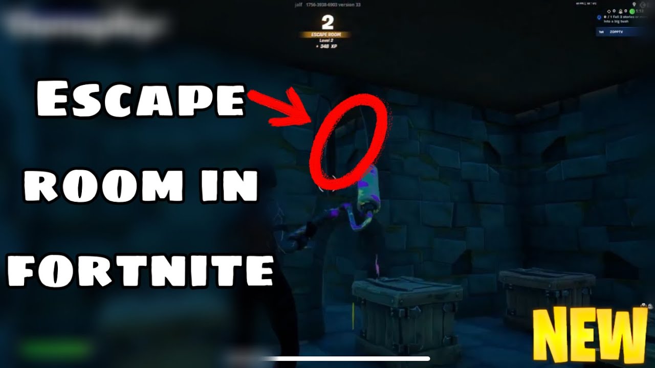 *NEW* Escape Room in Fortnite with Map Code - YouTube