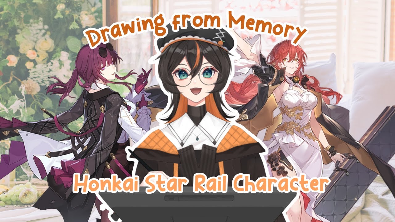 🔴 [ID/EN] Draw From Memory Honkai Star Rail Character Chibi! [ Vtuber ...