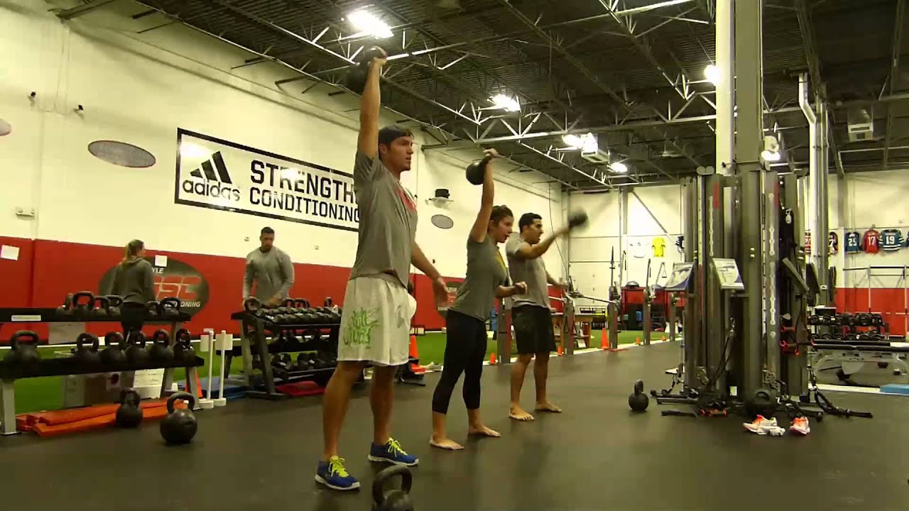 100 Rep KB Snatch Test - YouTube