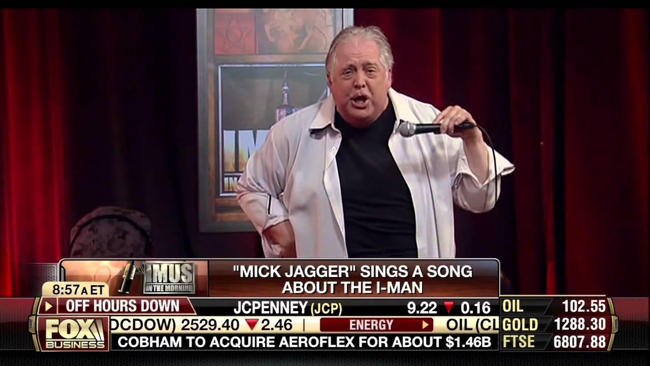 IMUS in the Morning : Rob Bartlett as Mick Jagger - YouTube