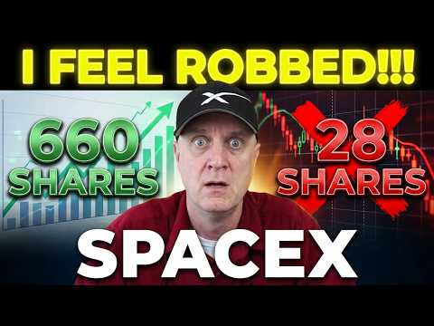 SPACEX IPO 🚨 I FEEL ROBBED 😡 SPCX STOCK PRICE PREDICTION
