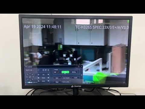 How to create Preset and Auto Cruise from NVR GUI in Tiandy PTZ? - YouTube
