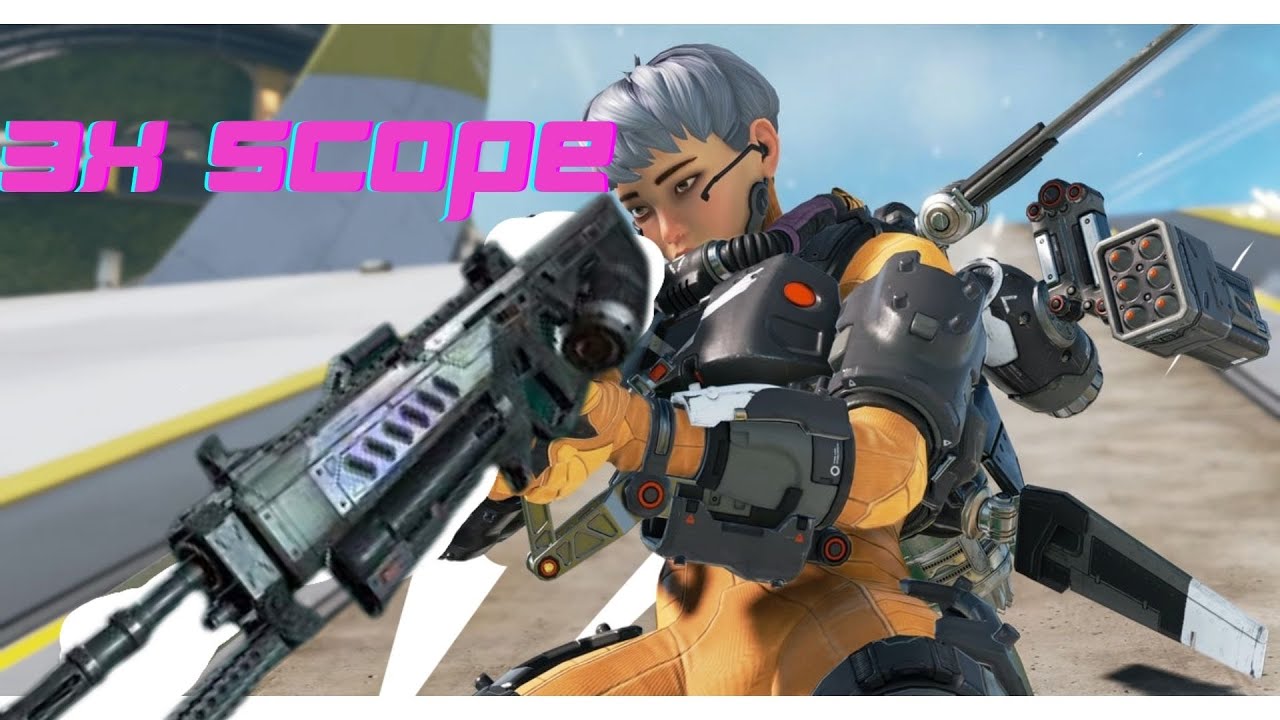 3X scope Rampage with Valkyrie is scary!!!- Apex Legends - YouTube