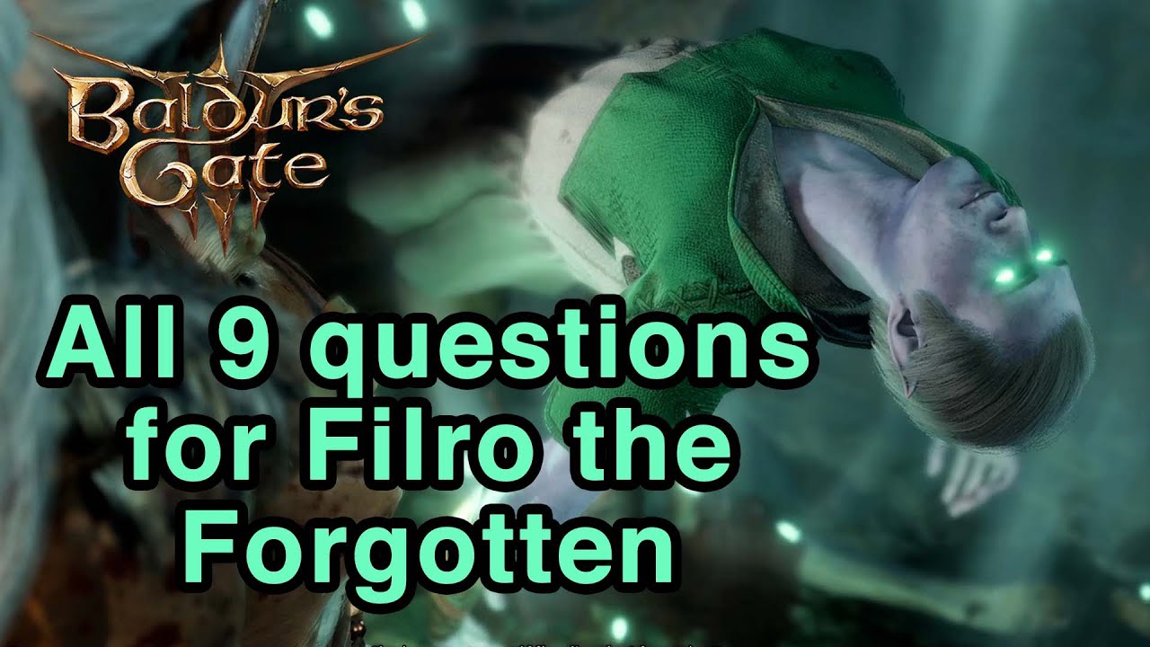 Baldur's Gate 3 Patch 7 - Casting Speak With Dead on Filro the ...