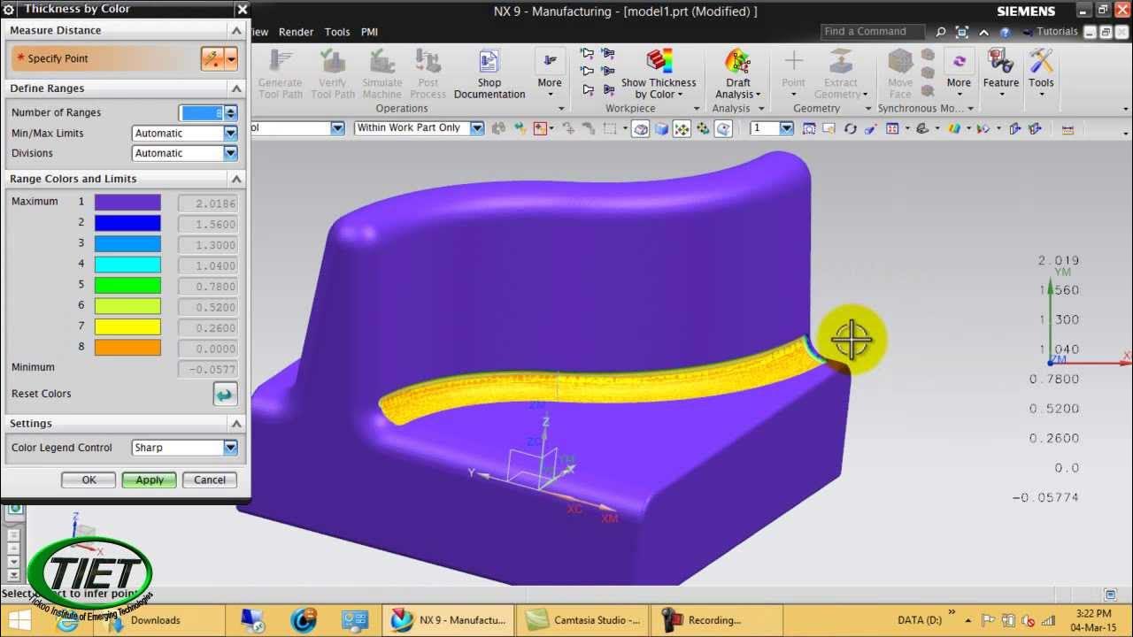 NX CAM Variable Contour Streamline Drive Method (Tutorial) - YouTube