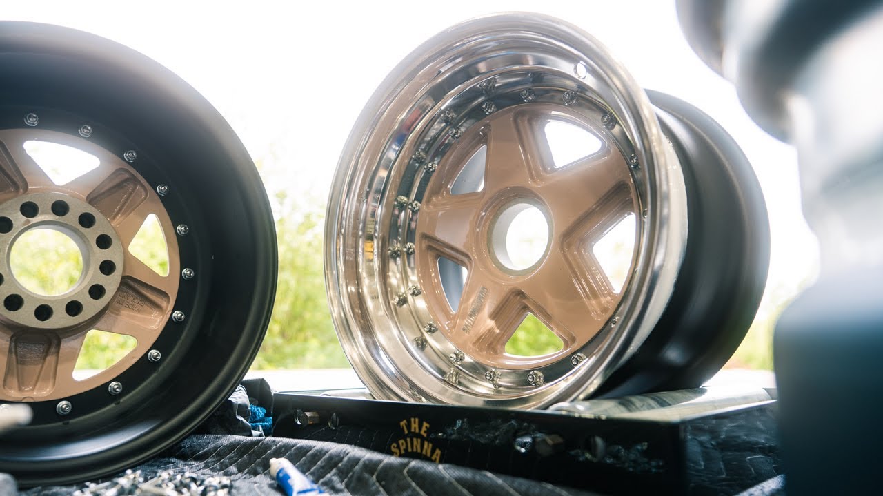 Refinishing A Set Of Very Rare, Very Obscure Compomotive 3 Piece Wheels ...