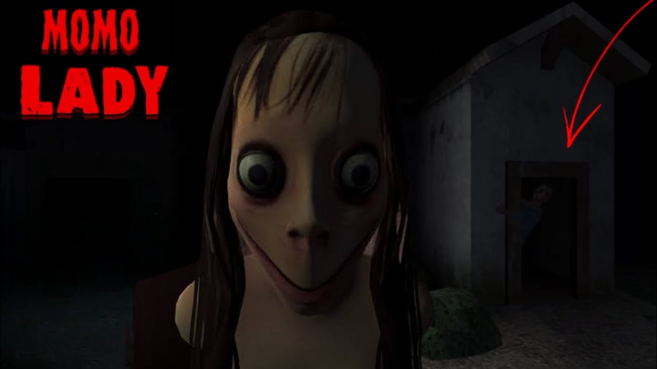MOMO LADY HORROR ESCAPE FULL GAMEPLAY - YouTube