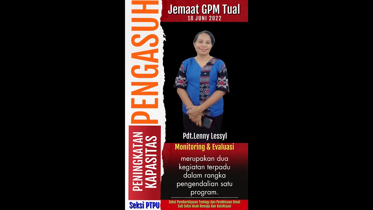 Peningkatan Kapasitas Pengasuh Jemaat GPM Tual - YouTube