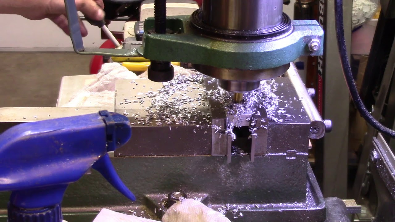 Mill vise stop part 2 of 2 - YouTube