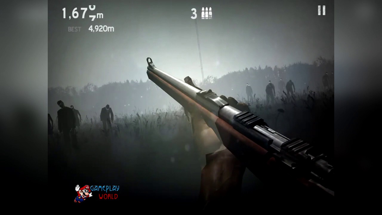 Into the dead Machine Gun best of the best Ios and Android game - YouTube