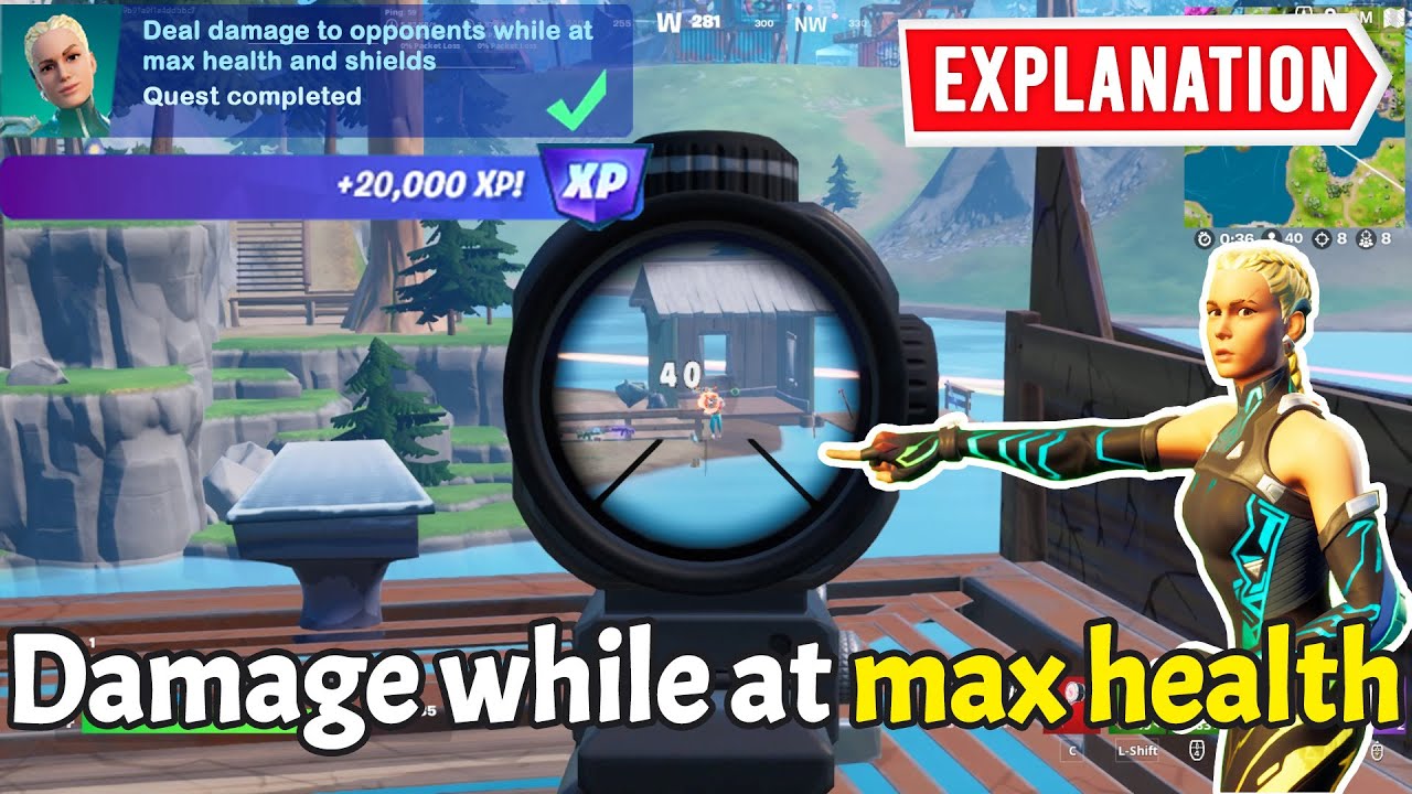 How to Deal damage to opponents while at max health and shields ...