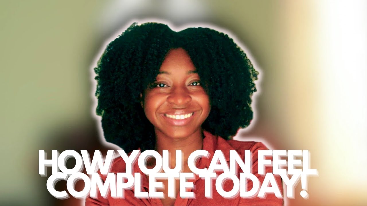 If You Feel Incomplete, WATCH THIS - Practicing Law of Attraction - YouTube
