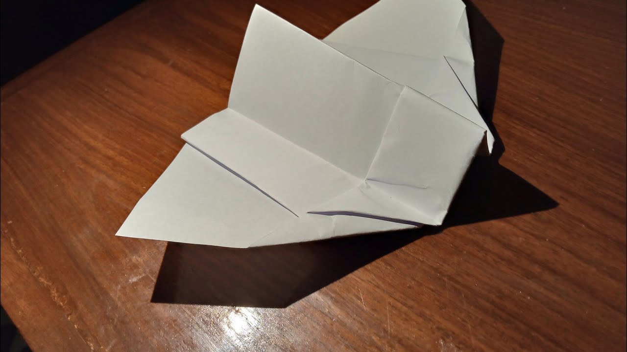 how to make paper Plane - YouTube