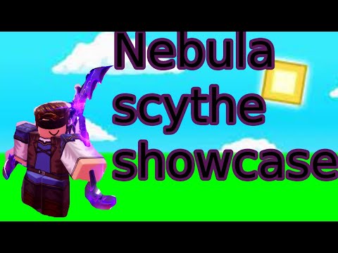 nebula scythe showcase (roblox blade ball) - YouTube