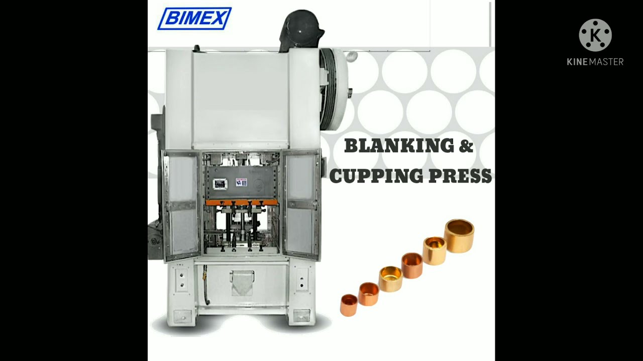 CARTRIDGE CUPPING PRESS - 1,080 Ammo Cups/Min | AMMUNITION MACHINERY ...