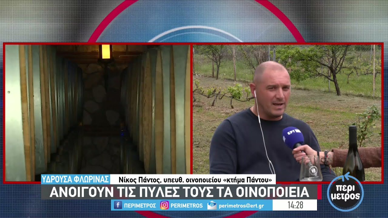 Ανοίγουν τις πύλες τους τα οινοποιεία | 25/05/2023 | ΕΡΤ - YouTube