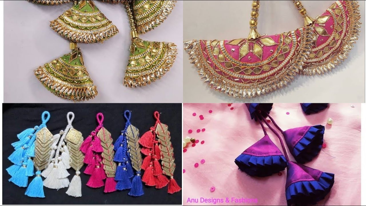 Very Beautiful and Stylish Latkan Designs For Dresses||Latkan Ideas for ...