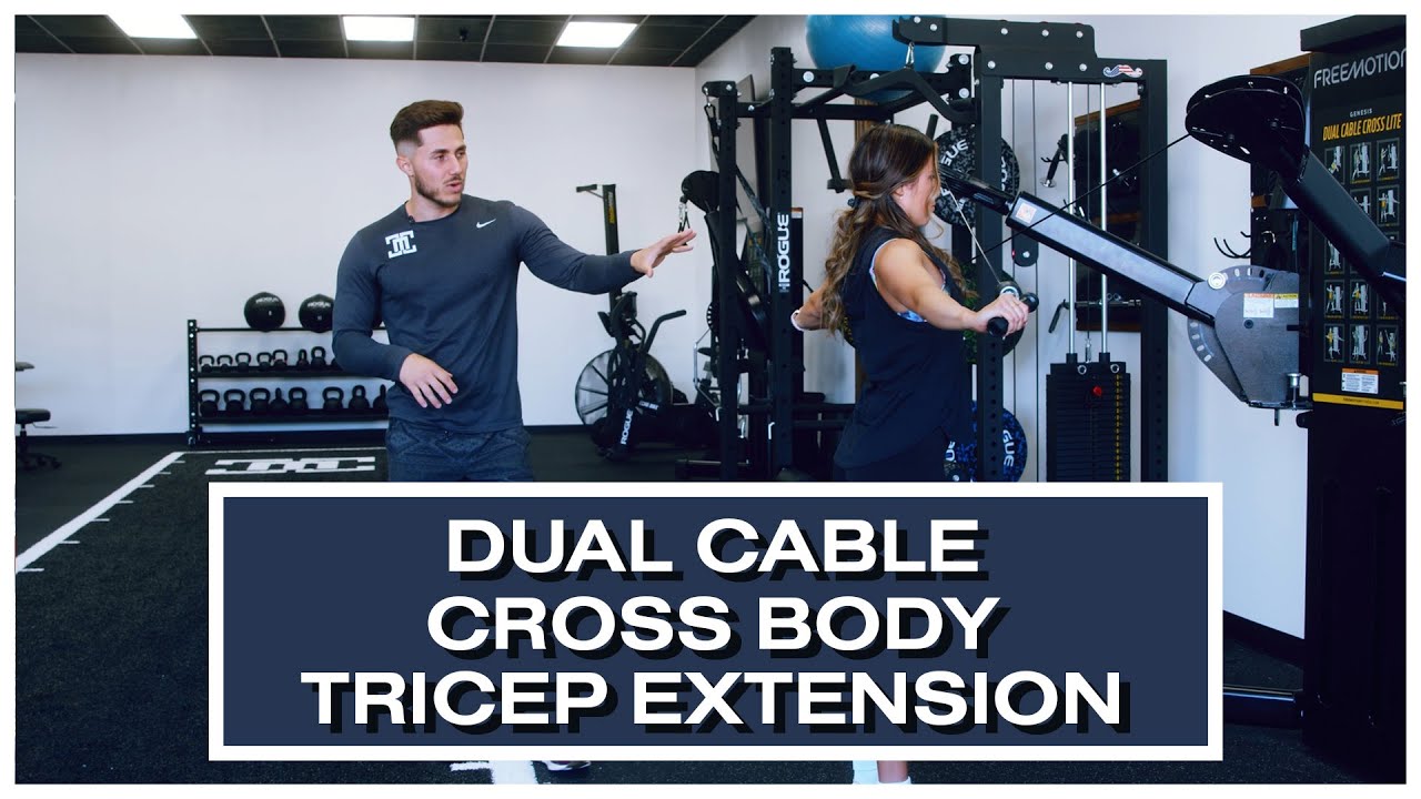 Dual Cable Cross Body Extension | Easy 1 Minute Tutorial - YouTube