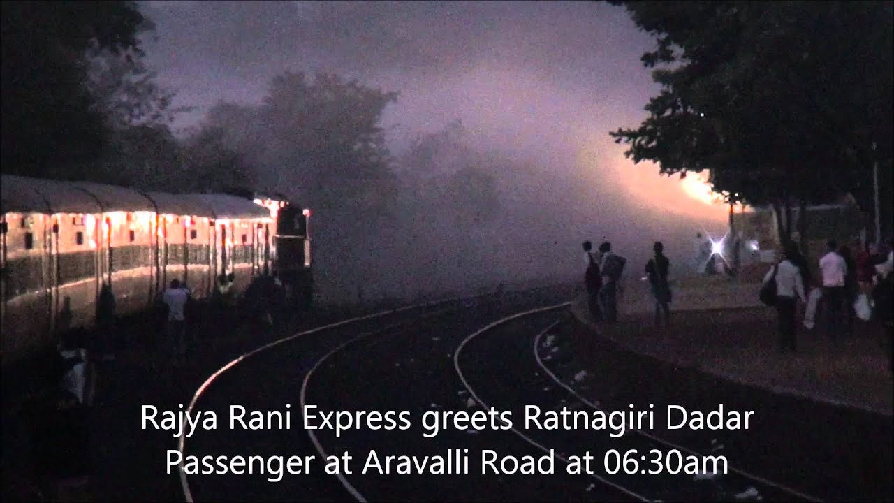 Winter ! Chilly Morning & A Shivering Roha Railway Station, Konkan ...
