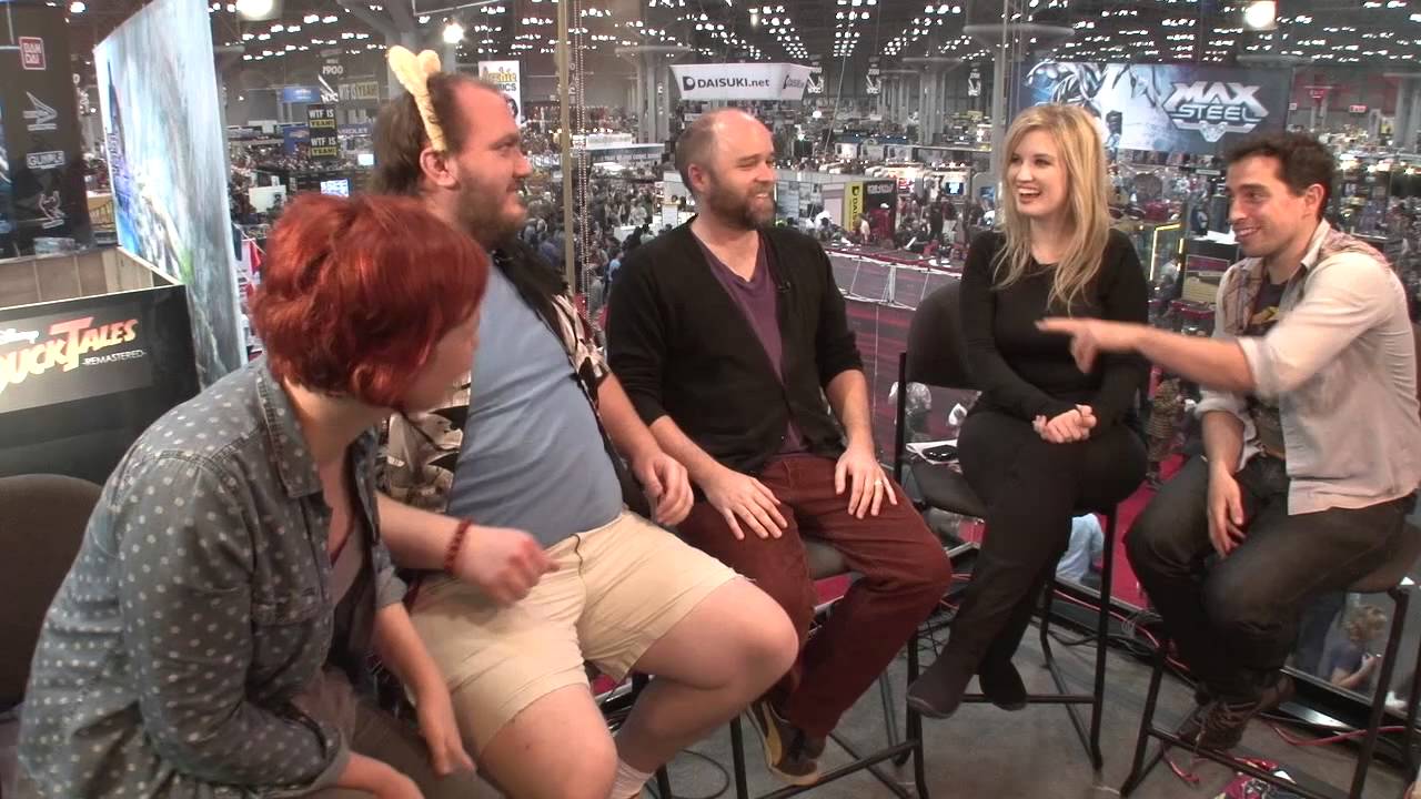 ANDREW MATTHEWS, KATIE GRAHAM, & SAM EIDSON Talk ZERO CHARISMA @ NYCC2013 | Video - YouTube