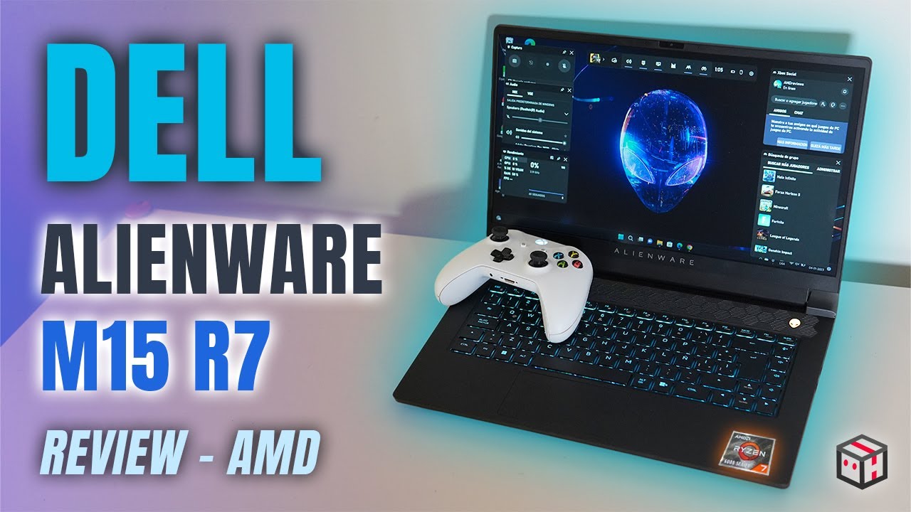 El líder del gaming portable, Dell Alienware M15 R7: Review ! - YouTube
