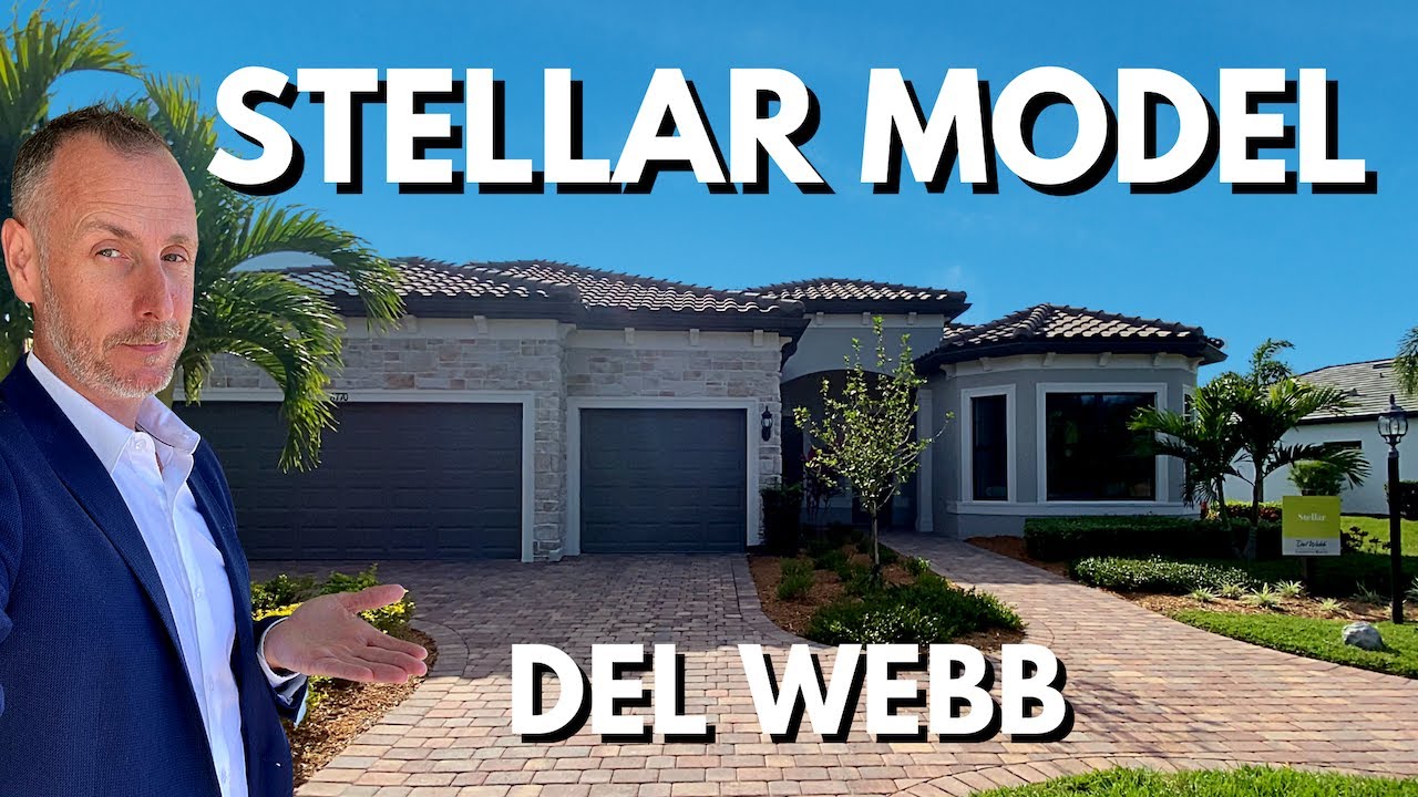 Experience Luxury Retirement Living! Stellar Model at Del Webb Lakewood ...