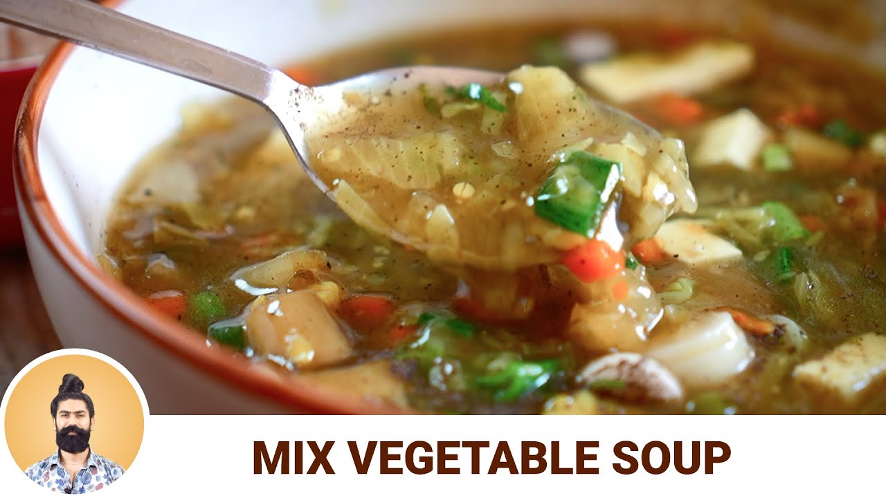 Medicinal Mix Veg Soup - A delicious way to clear sinuses | YummyKumar ...
