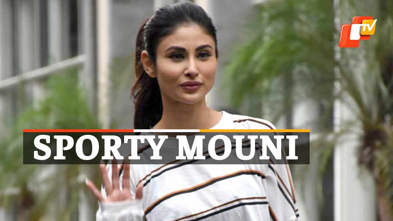 Mouni Roy Rocking Comfy-Sporty Look ? OTV News - YouTube