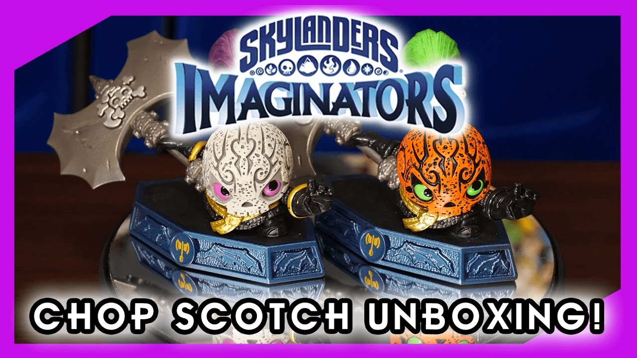 UNBOXING: Chop Scotch & Candy Coated Chop Scotch Skylanders Figures ...