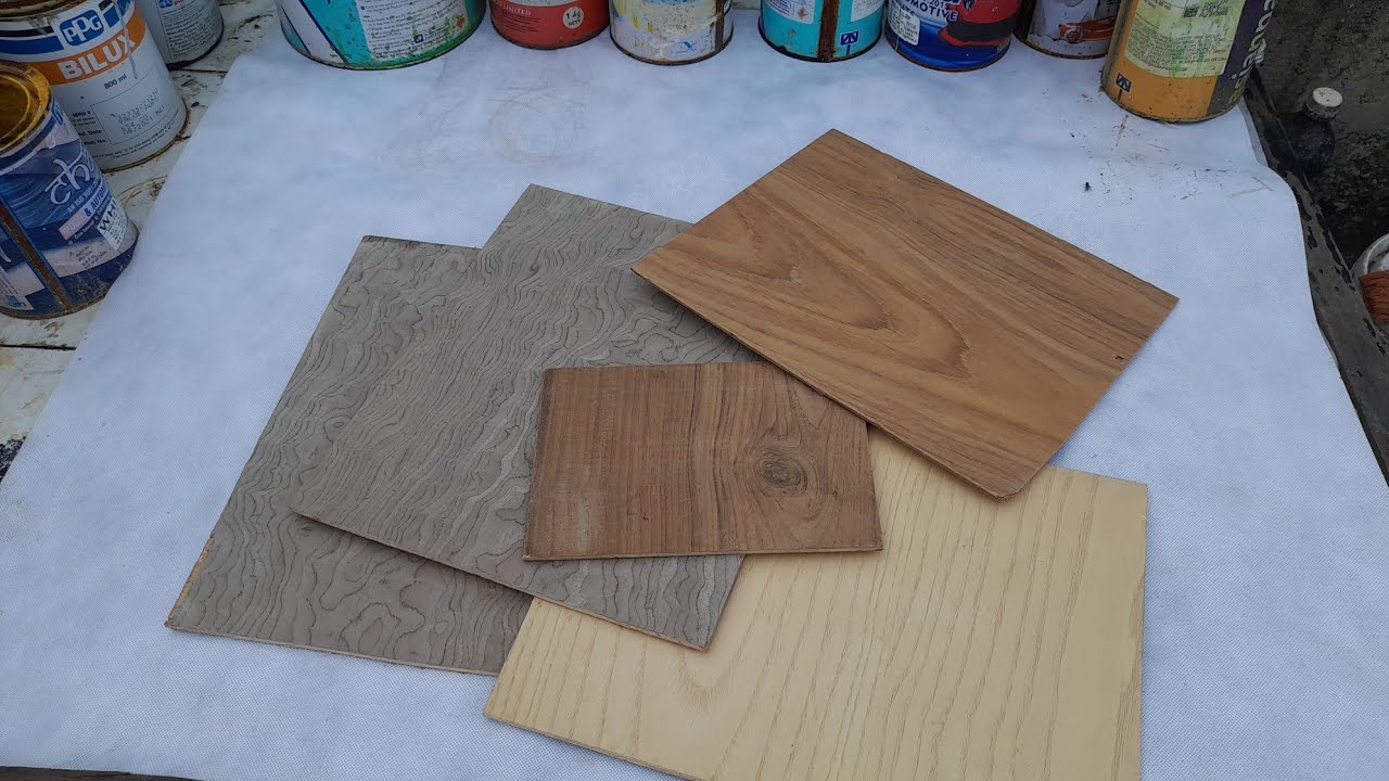 Melamine Gloss &Matt polish //Veneer par melamine polish kaise kare ...