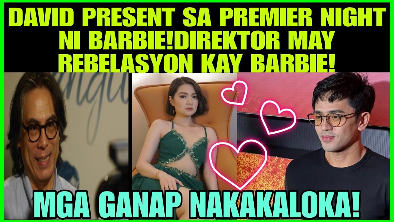 DAVID LICAUCO GANAP SA PAGSURPRESA SA PREMIER NIGHT NI BARBIE |DIREKTOR REBELASYON TUNGKOL KY ...