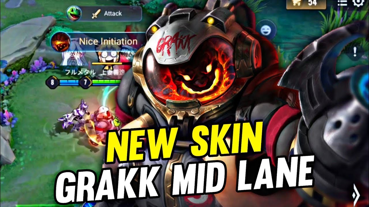 NEW SKIN GRAKK EXCAVATION CREW - ARENA OF VALOR | LIÊNQUÂNMOBILE | COT ...