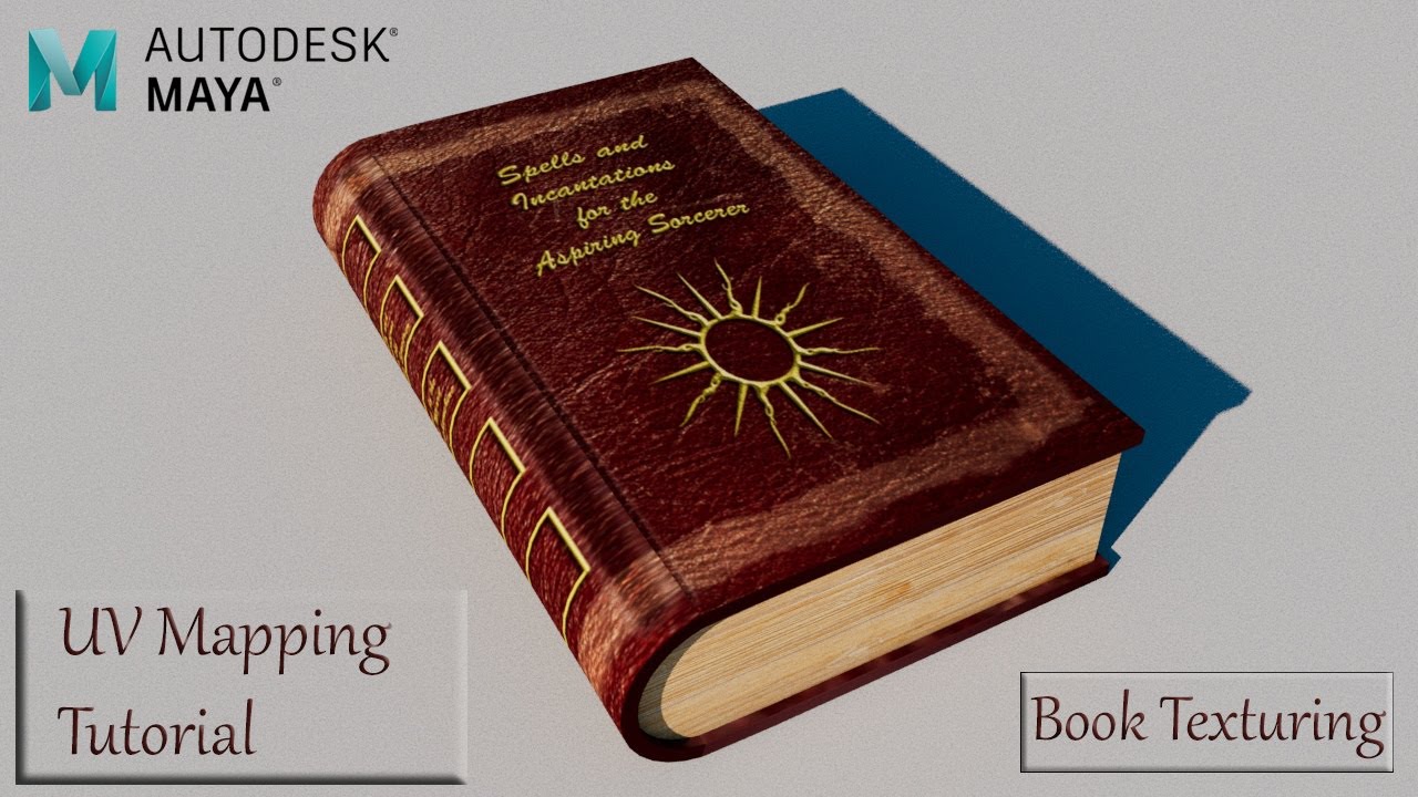 Book Texturing and UV Mapping - YouTube