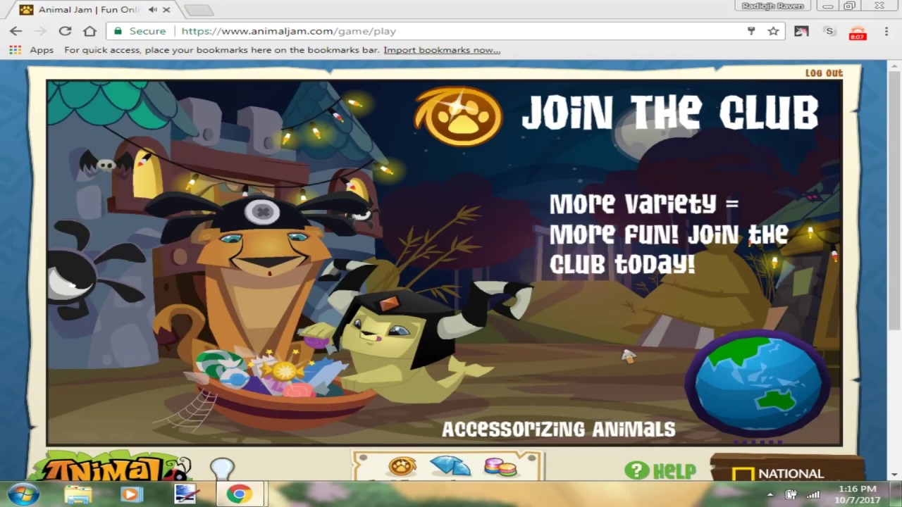 Animal Jam Episode 1 -Raven - YouTube