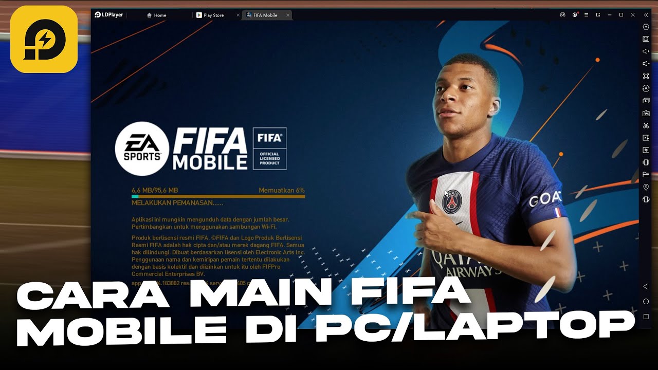 Cara Mudah Bermain Fifa Mobile Di Laptop/Komputer Menggunakan Android ...