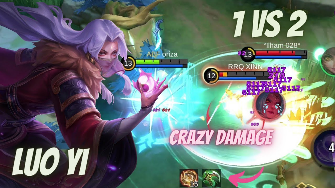 ngeri tim nge pick meta aneh ternyata OP guys | luo yi come back ...