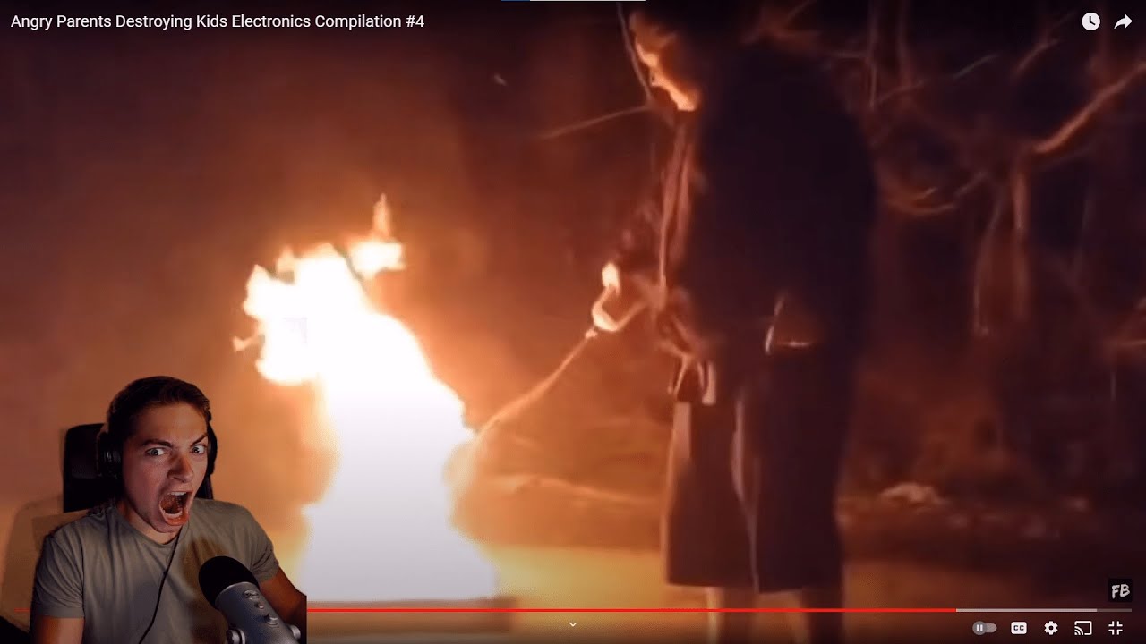 Angry Parents Destroying Kids Electronics Compilation #5 - YouTube