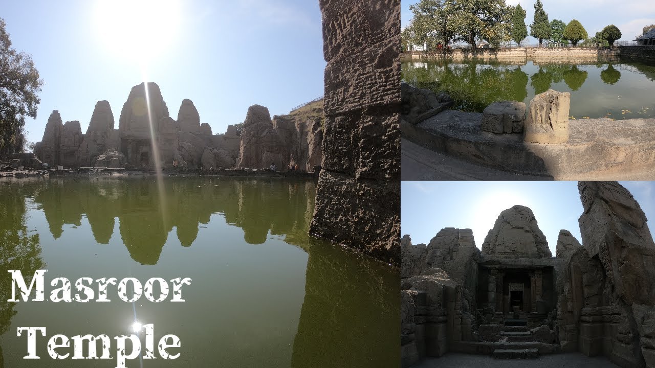 Masroor Rock Cut Temple / A Temple With Distributed History. - YouTube