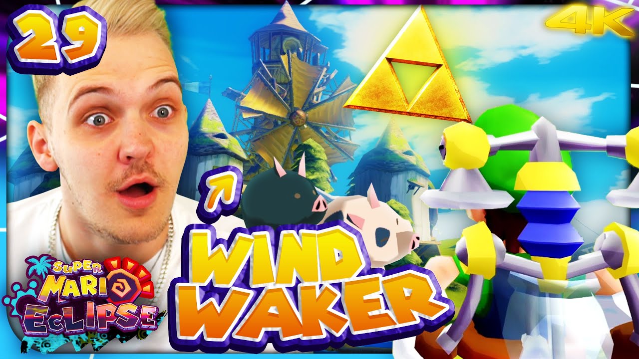 Let’s Play Super Mario Eclipse #29 🌅 Eine Zelda Wind Waker Insel als ...