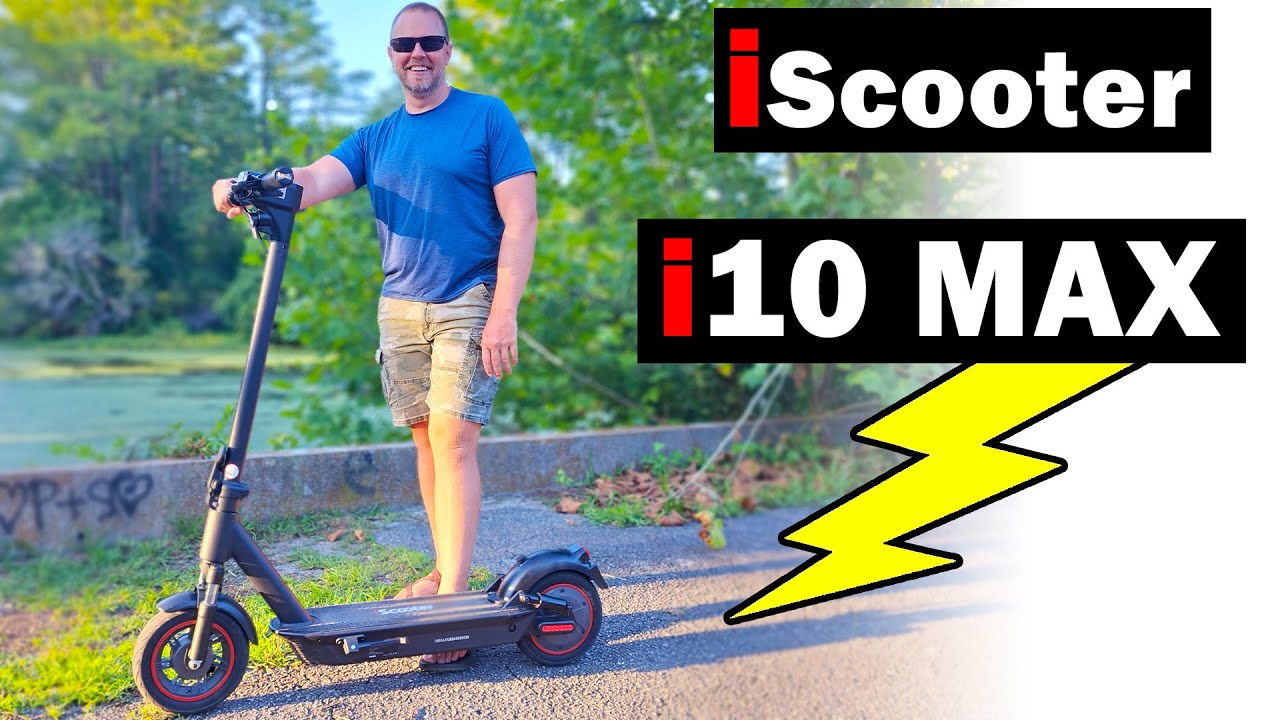 iScooter i10 Max Review – The Ultimate E-Scooter Experience! - YouTube