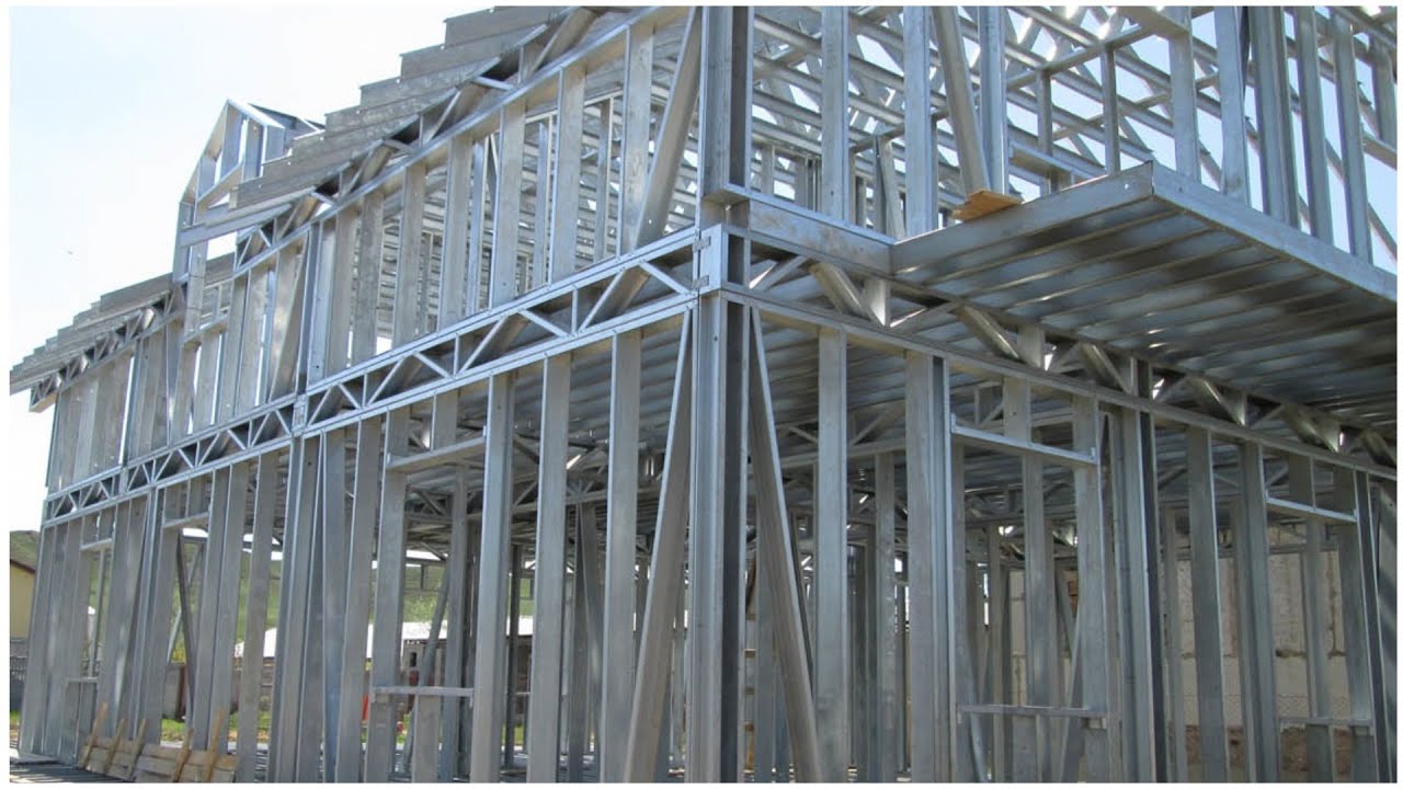 Light gauge steel frame building system for low cost housing projects ...