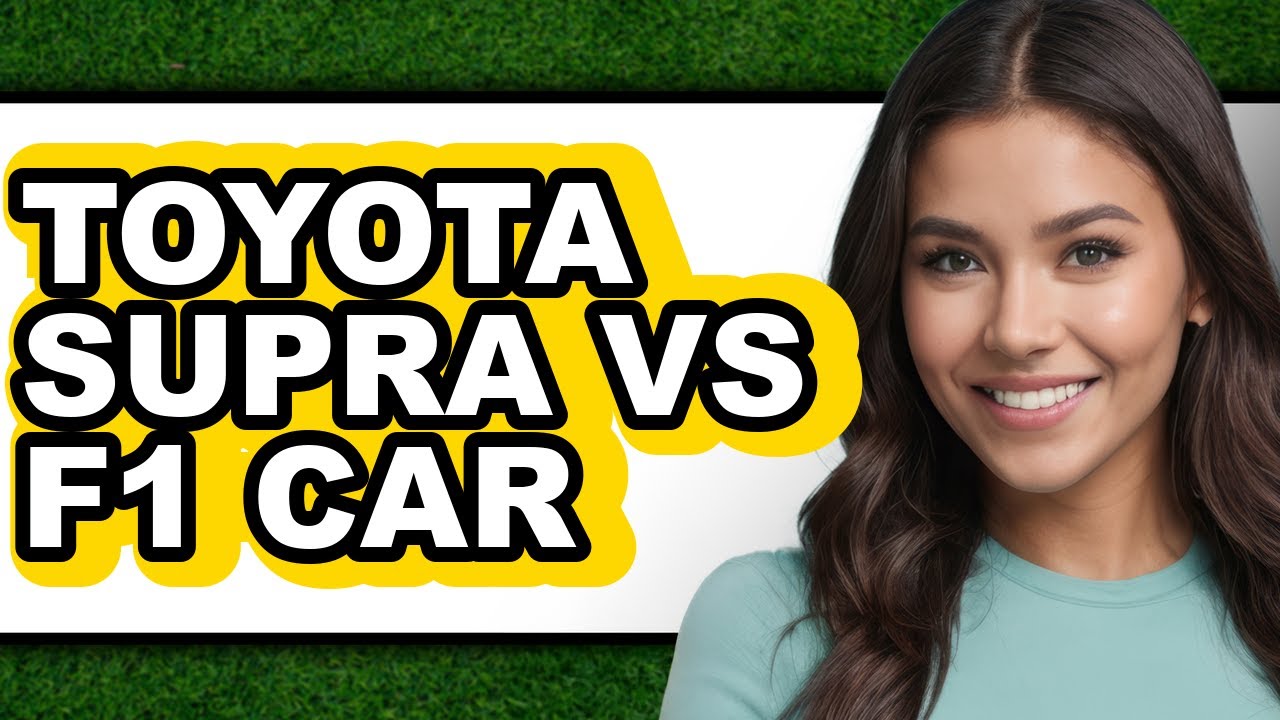 Toyota Supra vs F1 Car - Full Comparison - YouTube