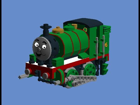 How To Build A Lego Percy The Small Engine (0-4-0ST) 🇬🇧 - YouTube